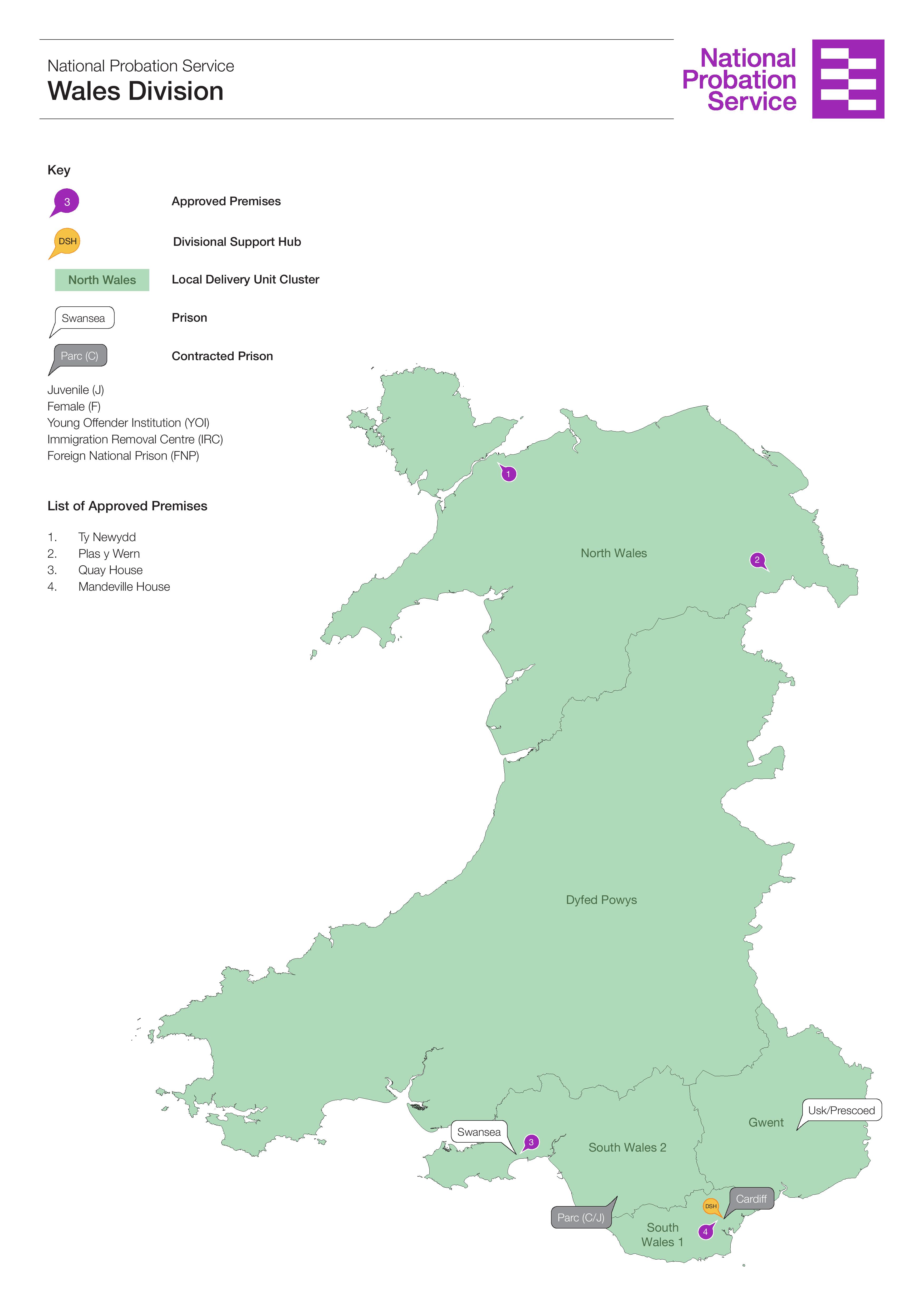 NPS Wales Region – DoingTime, a guide to prison and probation